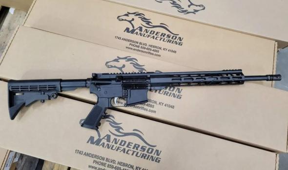 Hall Precision | Anderson Utility Rifle 5.56 Nato 12 inch Handguard